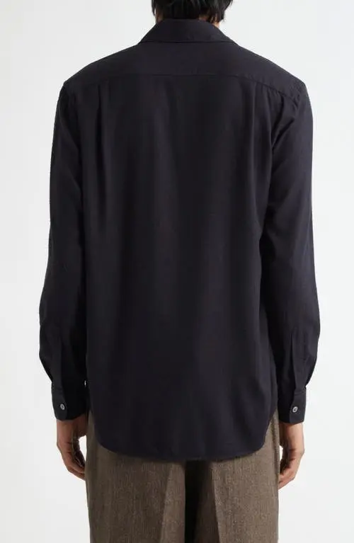 Our Legacy Classic Shirt - Black Silk | Editorialist